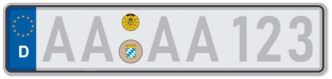 La historia de las matrículas en Europa | Baysan